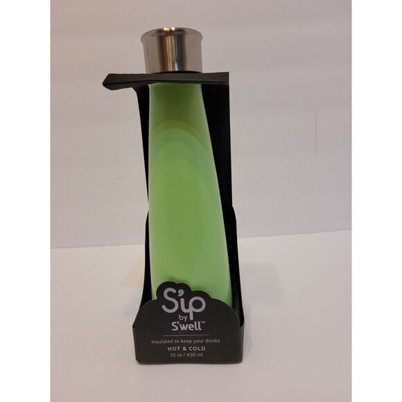 Swell | Dining | Sip By Swell Lime Green Water Bottle 5 Oz 45ml Hot ...